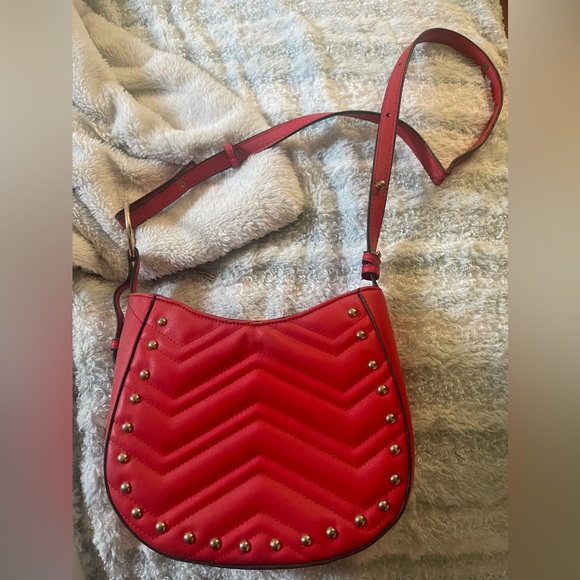 Bags | Red Crossbody Purse | Poshmark